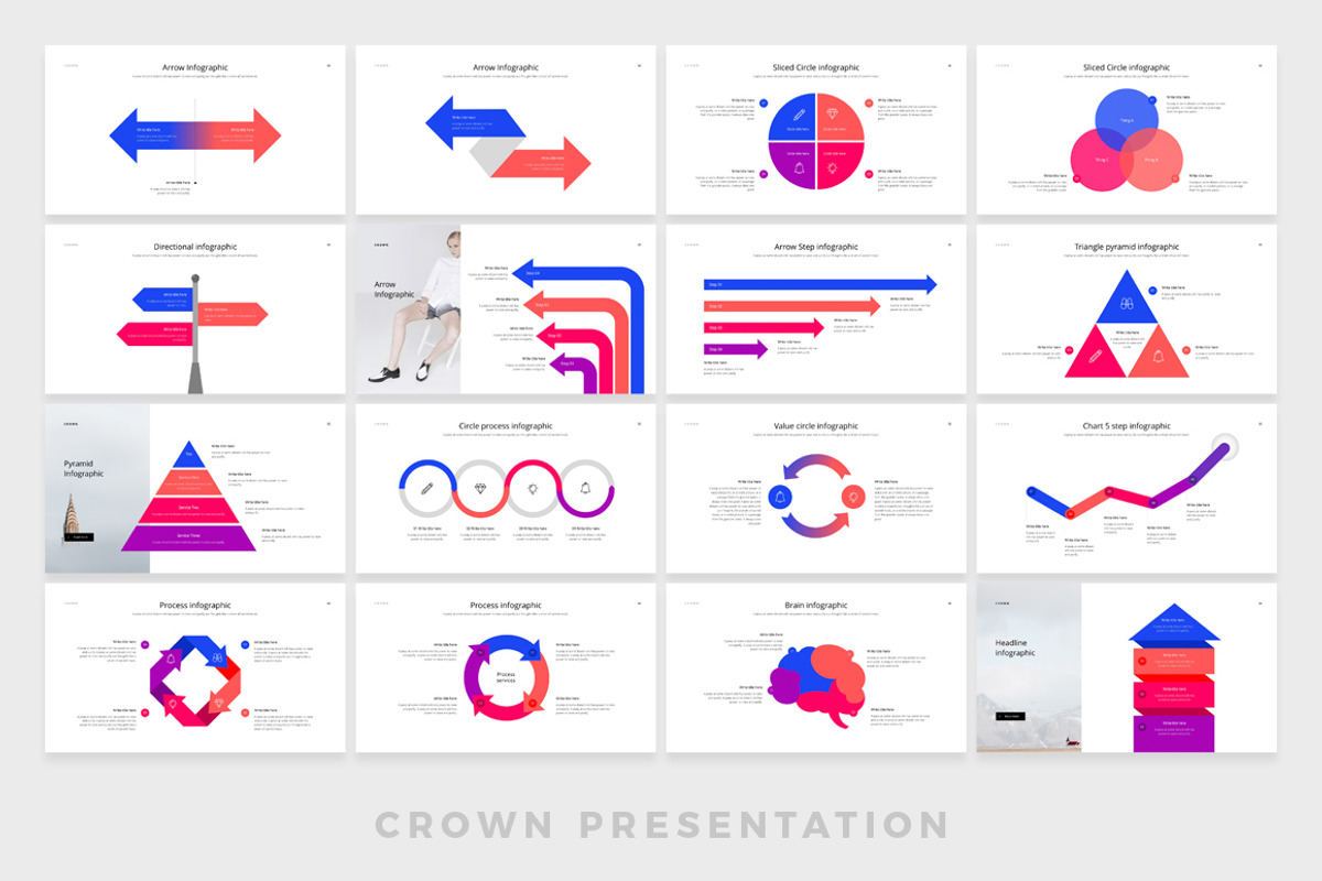 CROWN Powerpoint Template, a Presentation Template by ShapeSlide ...