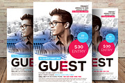 Guest DJ / Artist Flyer, a Flyer Template by graphicforest