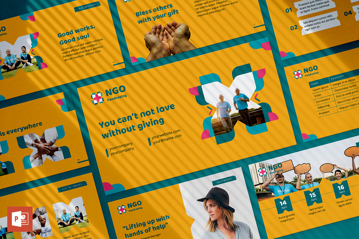 Presentation NGO, a Presentation Template by TemplatesNow!