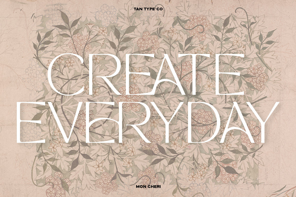 TAN - MON CHERI, a Sans Serif Font by TanType