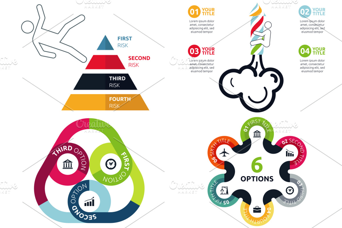 Flexible Infographic Bundle 60% OFF, a Presentation Template by ...