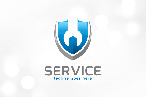 Service Agent Logo Template, a Branding & Logo Template by gunaonedesign