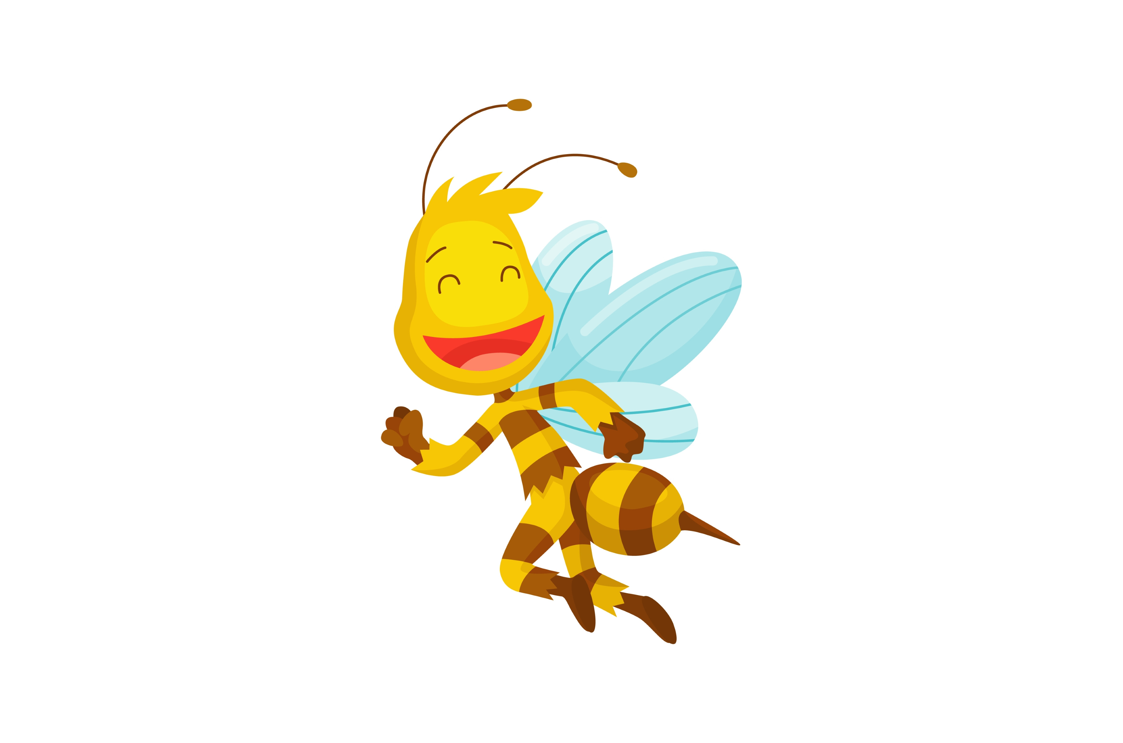 Cartoon bee insect. Character of, an Animal Illustration by the8monkey