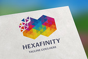 Hexafinity Logo, a Branding & Logo Template by Design_Planet