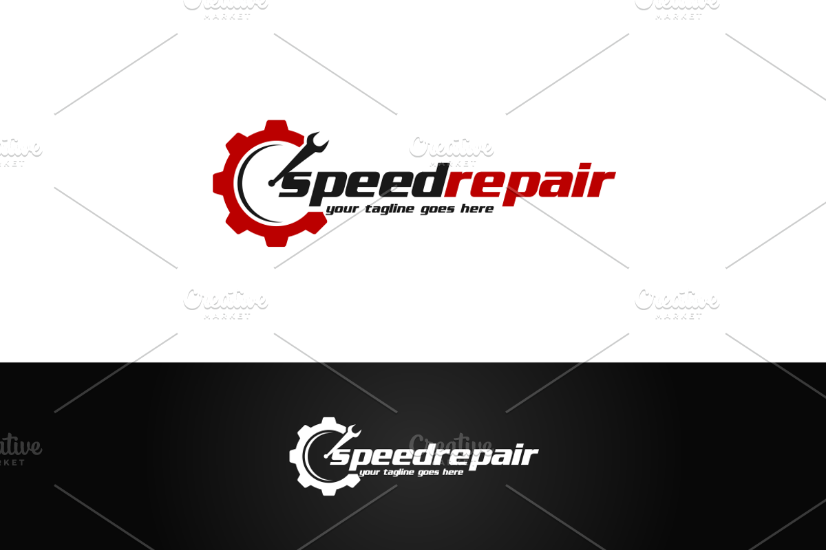 Speed Repair Logo Template, a Branding & Logo Template by TFamz