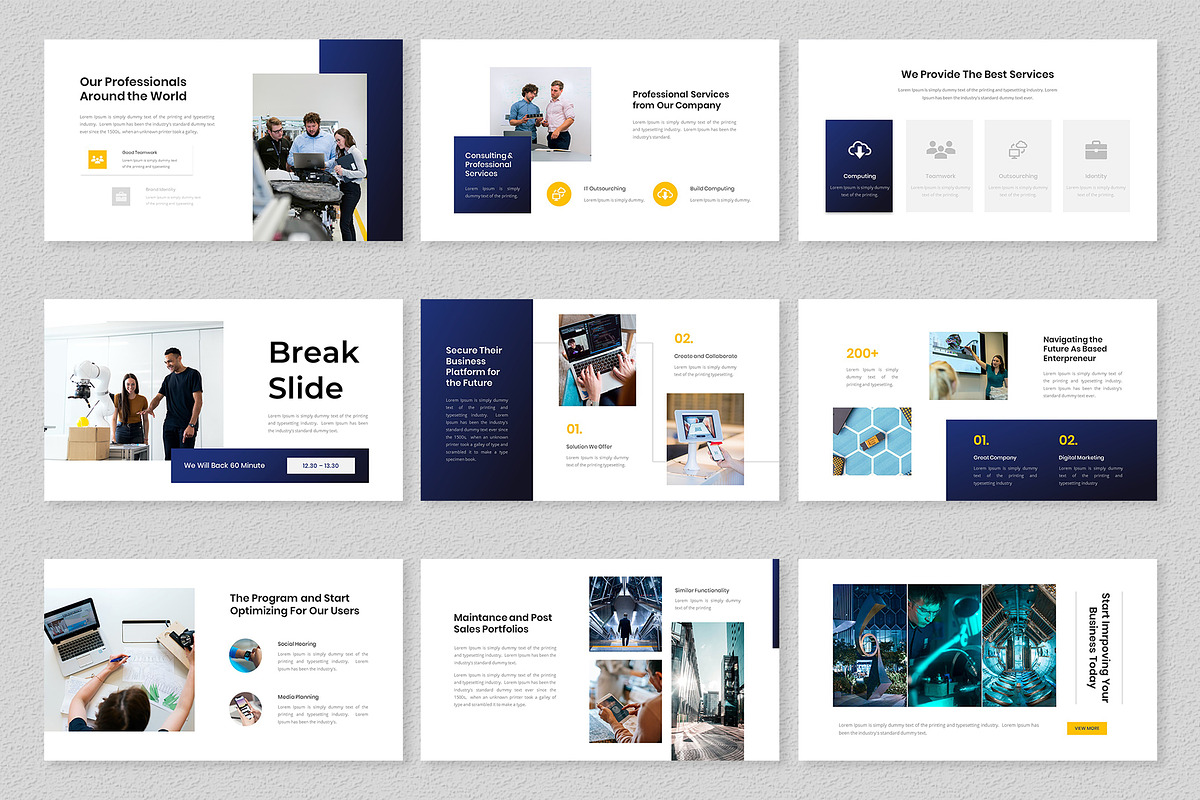 Emerald - IT PowerPoint Template
