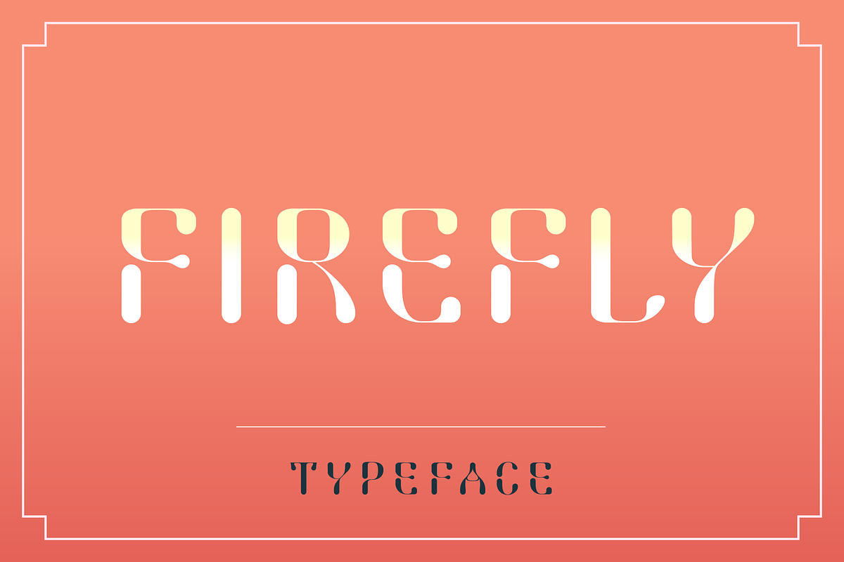 Firefly Elegant Display Font, a Font by SelfBuild Type | Creative Market