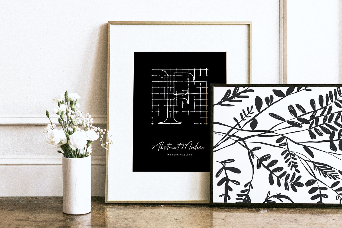 Black Art Poster Builder | Creative Market