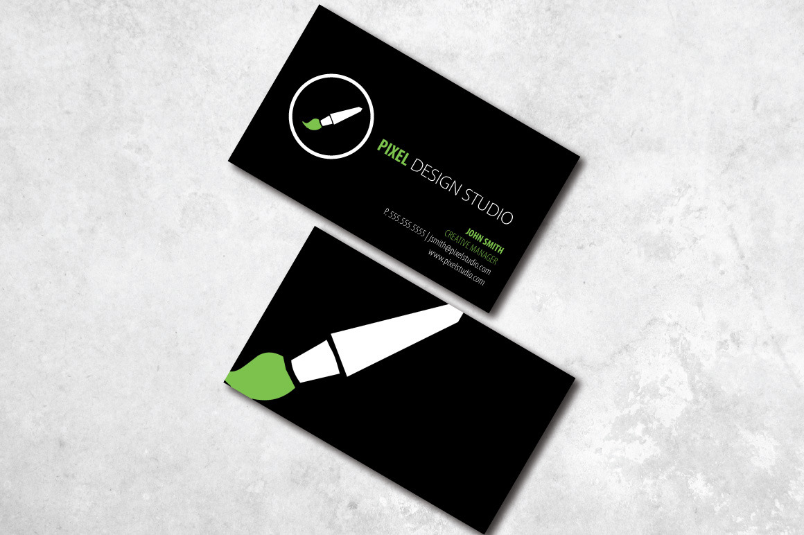 Lime in the Coconut Business Card, a Business Card Template by Noel ...