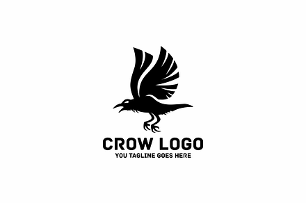 Crow Logo, a Branding & Logo Template by Brandlogo
