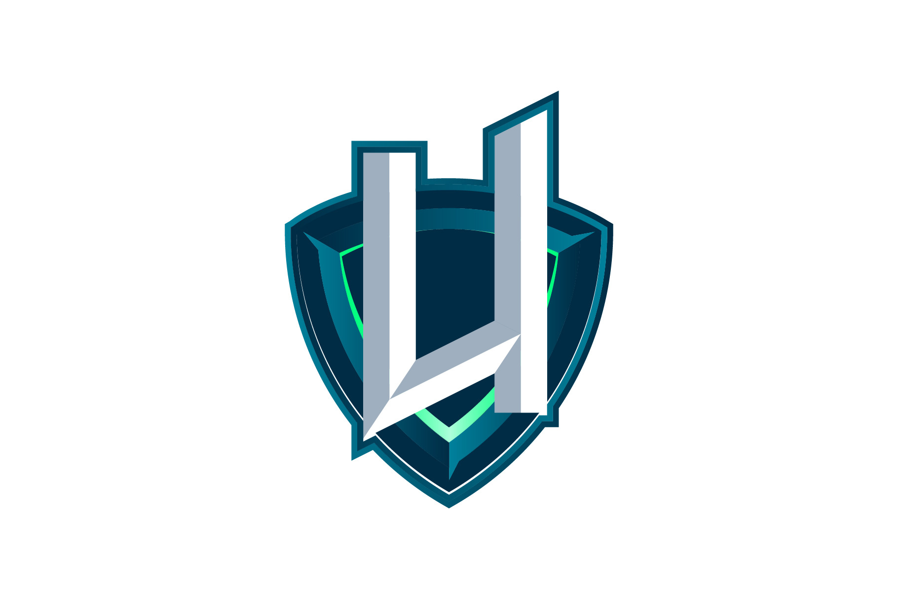 Letter U esports logo, a Branding & Logo Template by Rasagama Studio