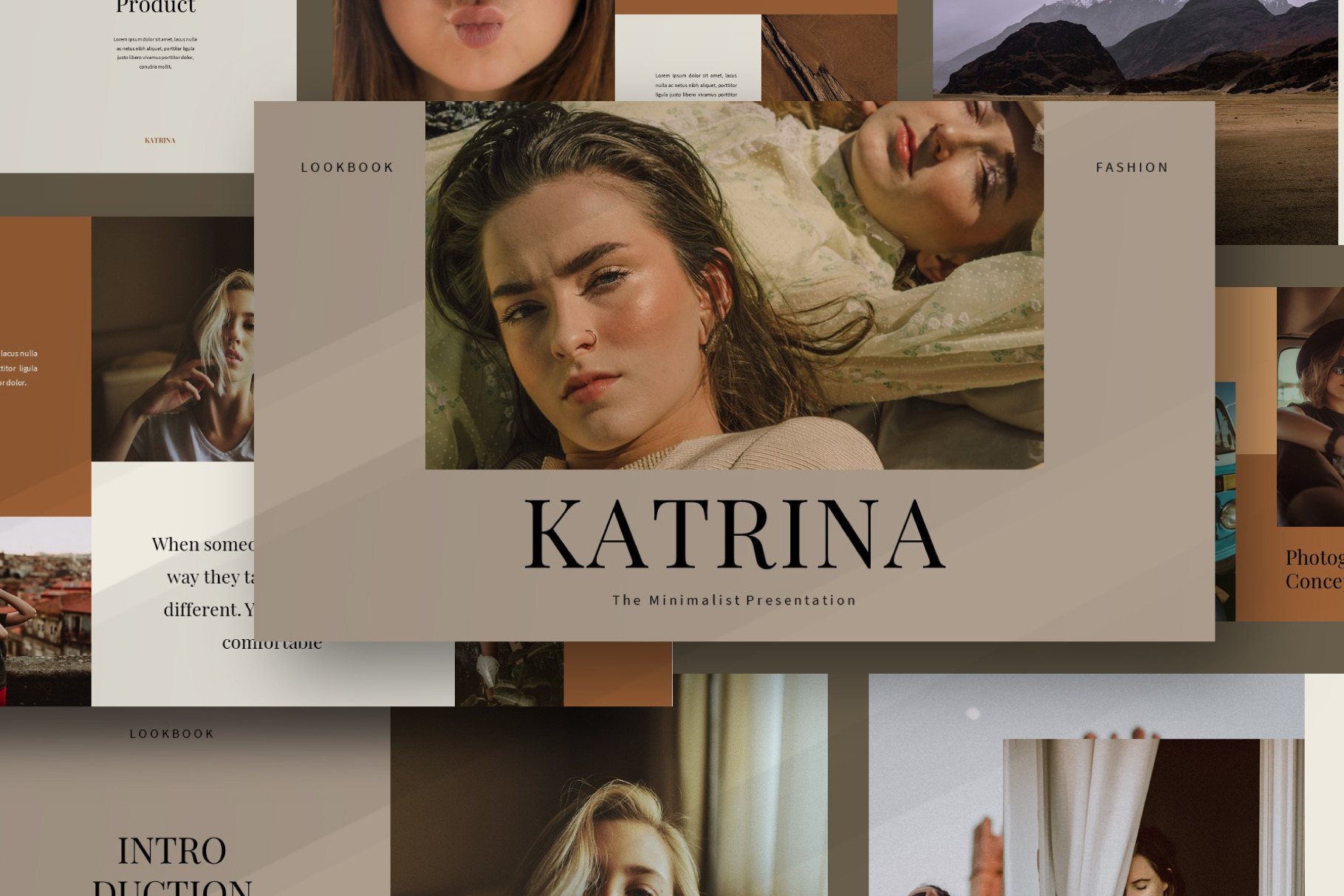 Katrina Powerpoint Template, a Presentation Template by Yo Slide