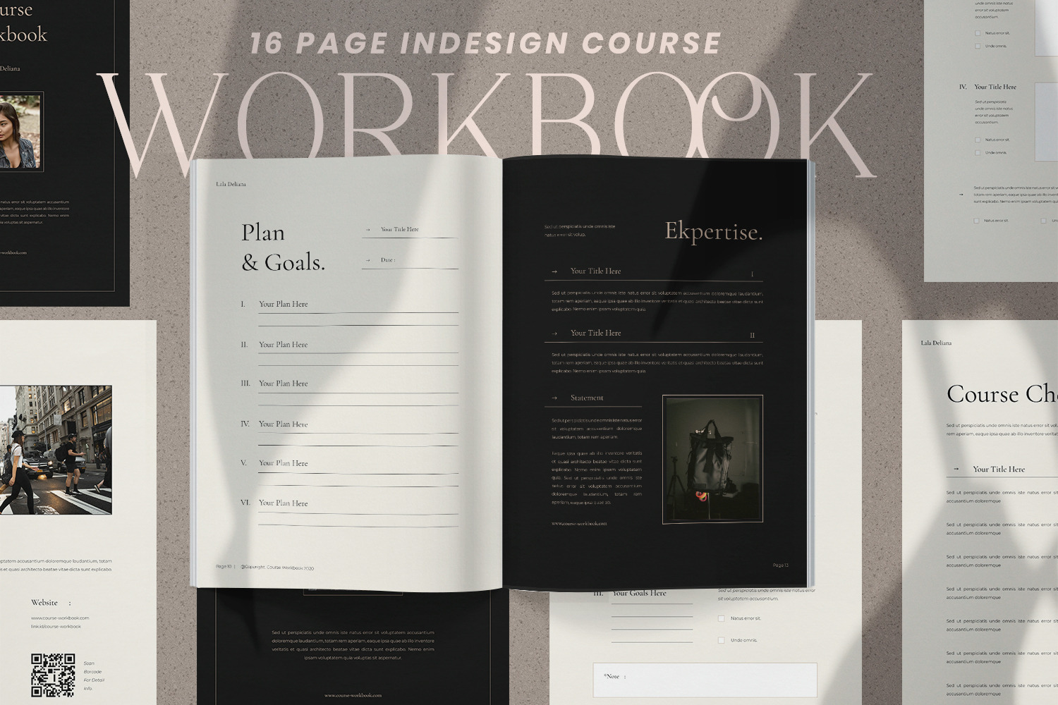 The Course Workbook | Minimal, a Magazine Template by Typetemp Studio ...