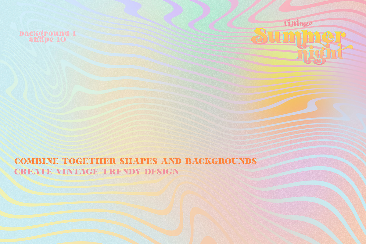 Psychedelic grainy gradient texture