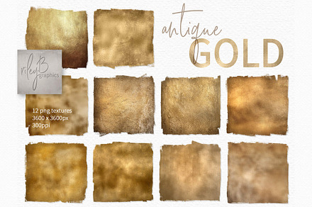 Antique Gold Textures | Textures ~ Creative Market