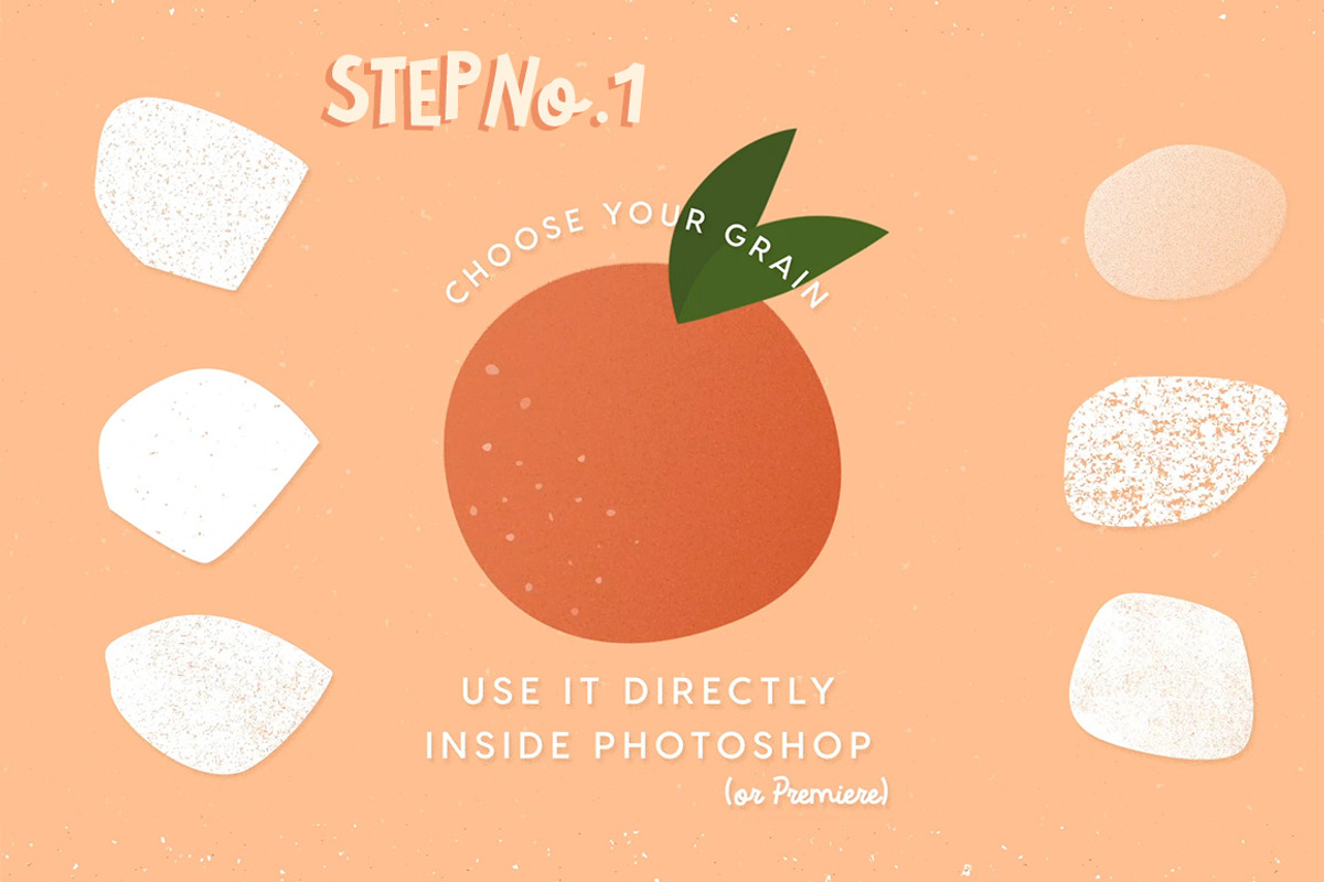 animated grain texture for Photoshop, a Texture Graphic by ana & yvy