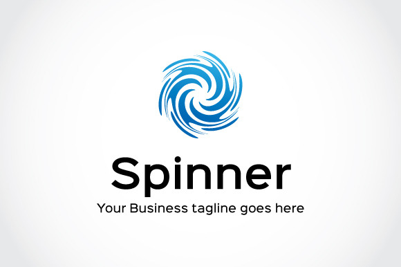 Spinner Logo Template, a Branding & Logo Template by The Branding Fusion