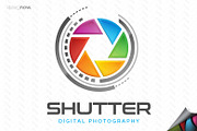 Photography Shutter Logo, a Branding & Logo Template by Designow Group