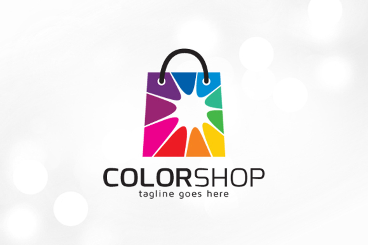 Color Shop Logo Template, a Branding & Logo Template by gunaonedesign