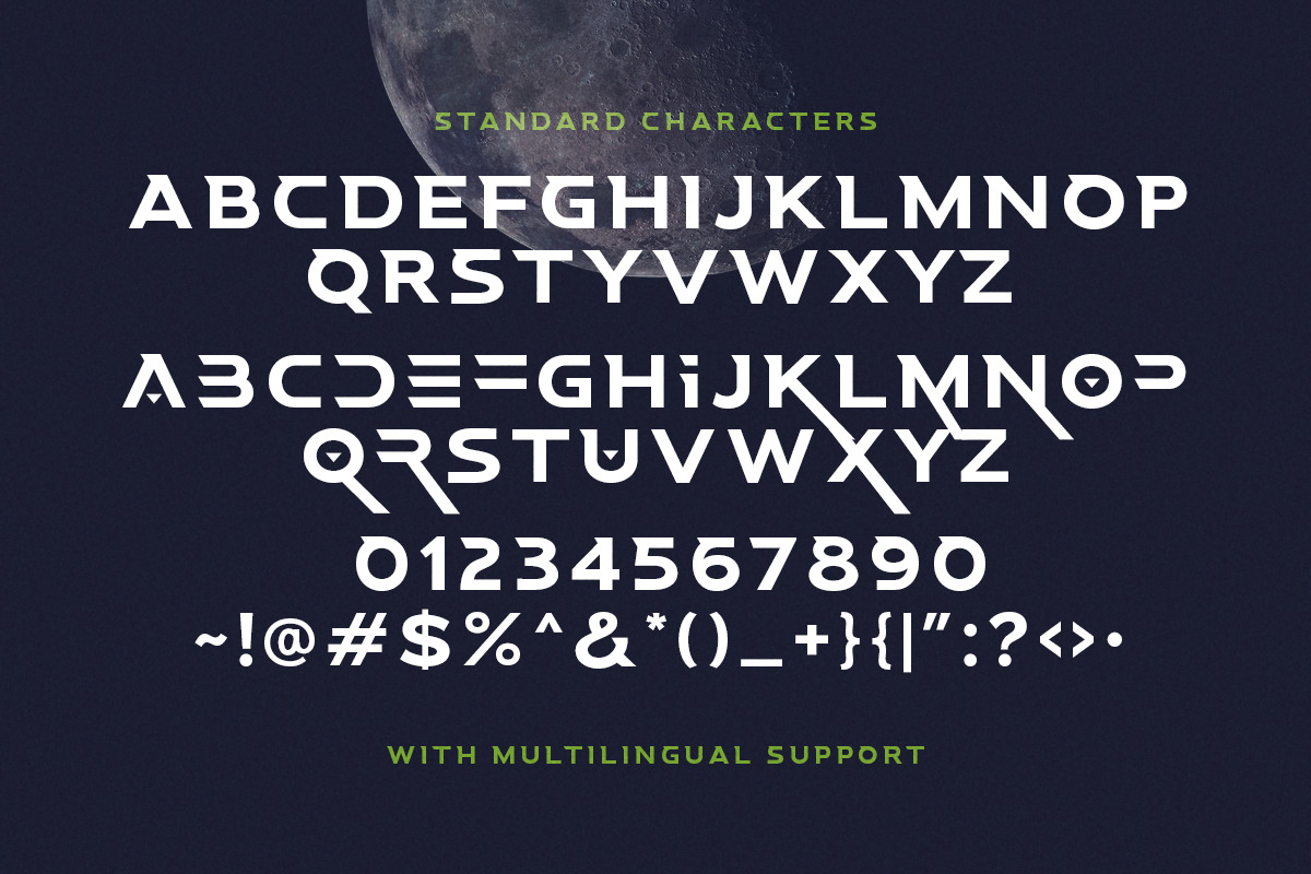 Space Boards - Sci-Fi Logo Font, a Font by Sarid Ezra | Creative Market