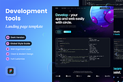 Circle - Development Landing Page, a Landing Page Template by SLAB! Design