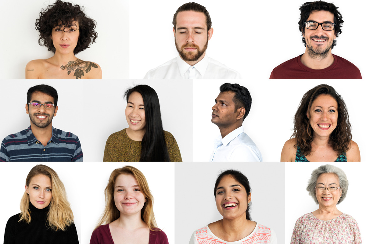 The Best People Portraits Bundle, a Graphic by rawpixel