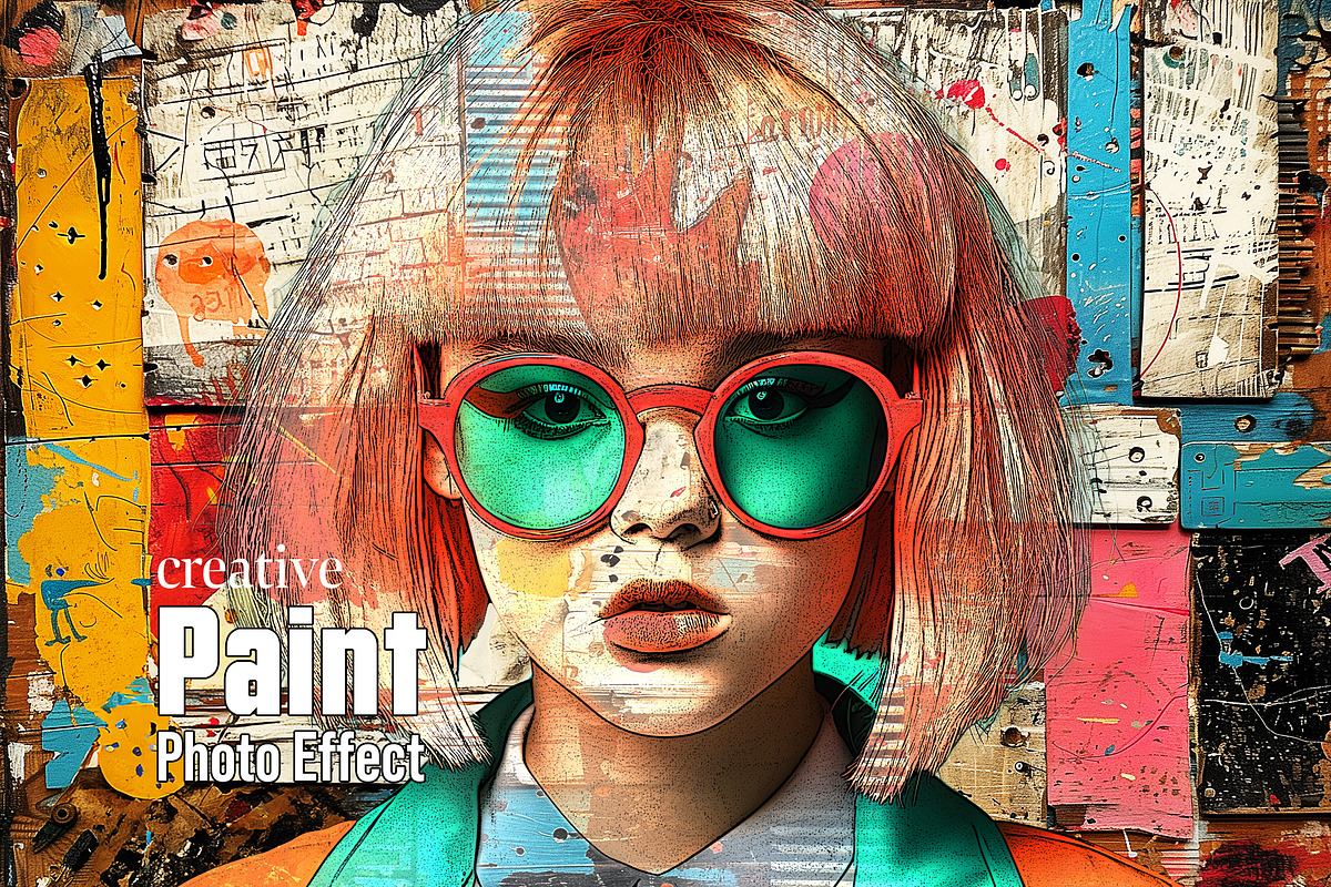 Creative Paint Photo Effect, a Layer Style Add-On by Grkic Creative