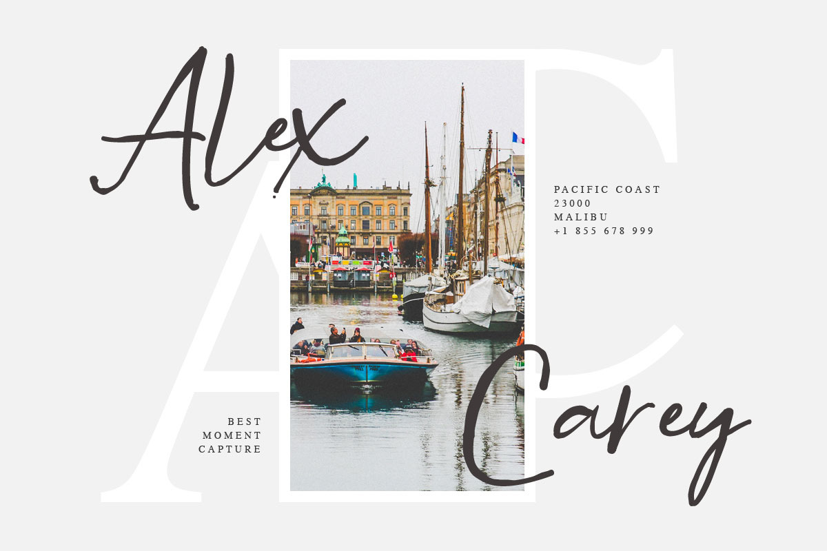 Artemis Script, a Script Font by vuuuds