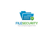 File Security Logo, a Branding & Logo Template by XpertgraphicD