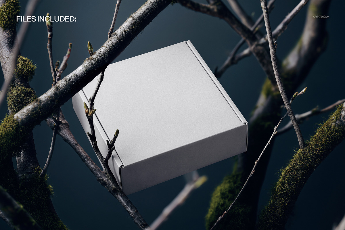 Mailing Box Mockup, a Packaging Mockup by creatsy5