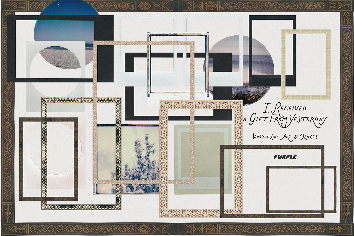 Vintage Objects & Line Art