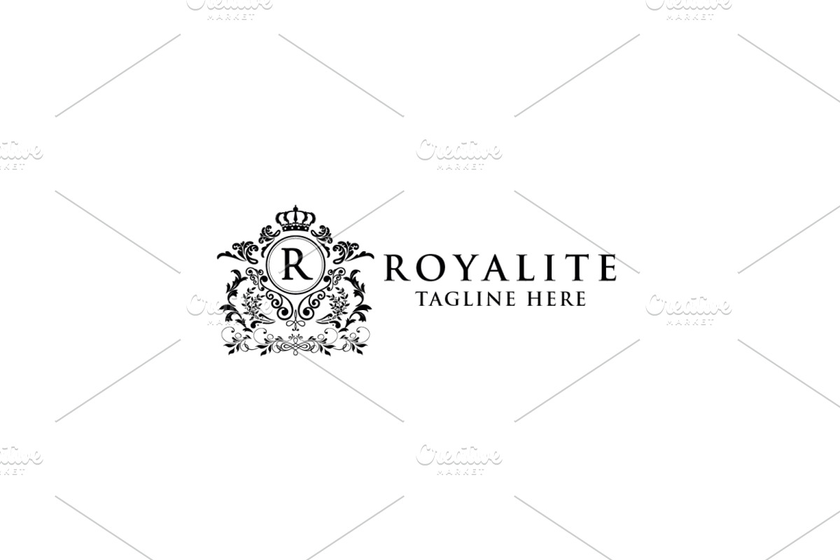 Royalite Logo, a Branding & Logo Template by Design_Planet