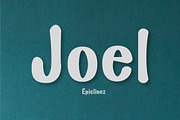 Joel - Display Font, a Sans Serif Font by Epiclinez