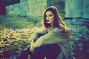 Summer Colorful Filter Effect, an Action Add-On by The_DrX