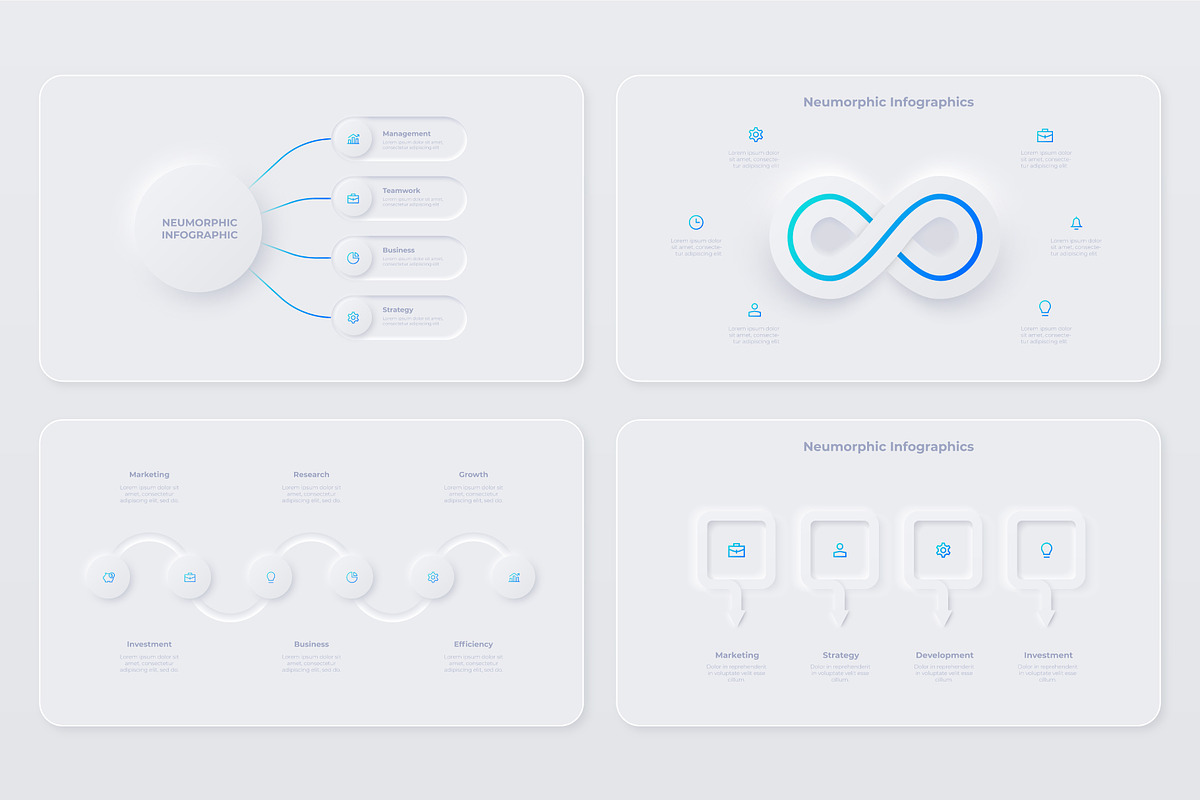 Neumorphism Animated Presentation