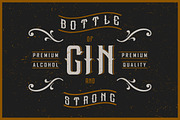 Gin label font, a Script Font by Heather_insane