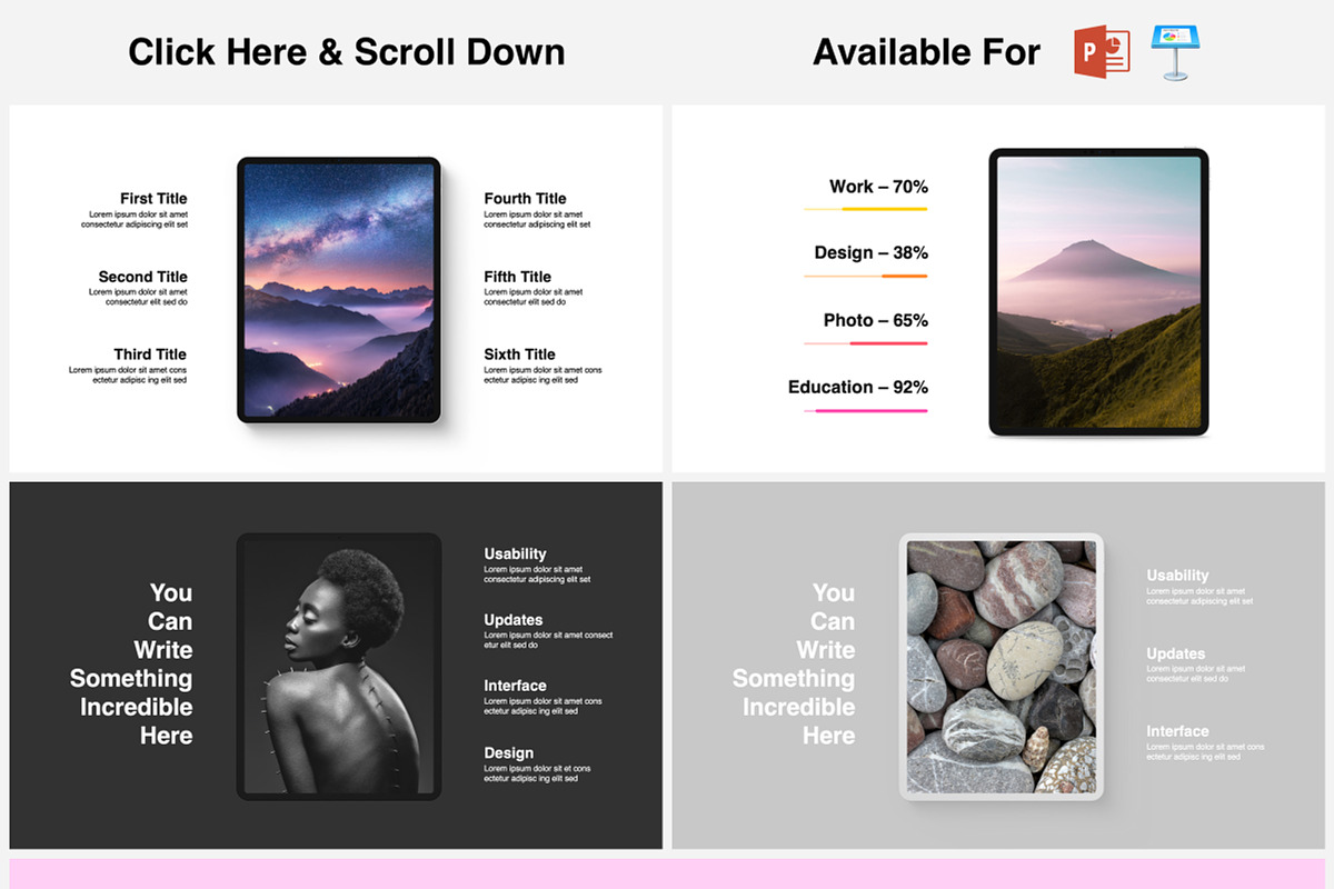 Animated Slides! Presentation Bundle, a Presentation Template by Wowly ...