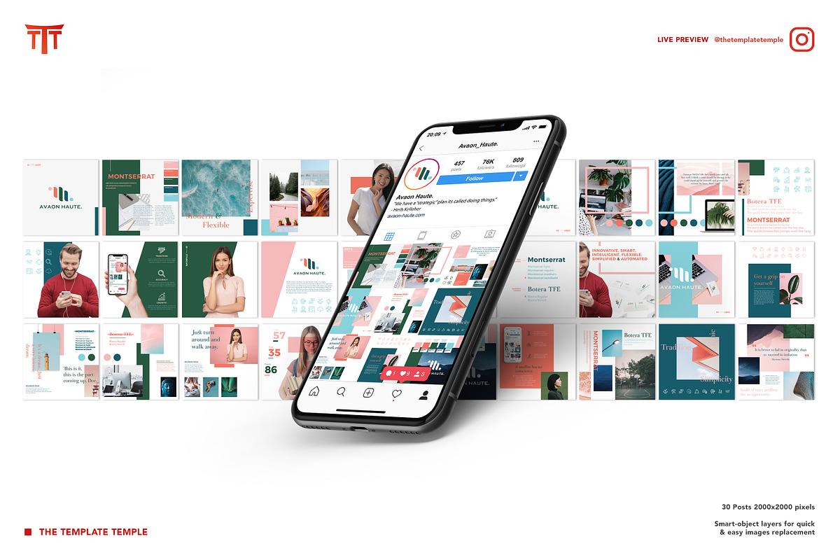 Animated Instagram Post & Stories, a Social Media Template by Andre28 ...