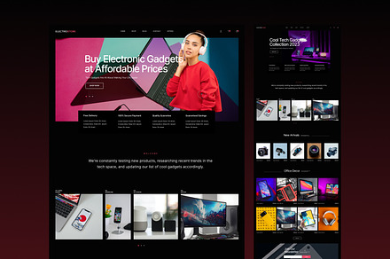 Foodmart - Grocery Website Template, a HTML Template by TemplatesJungle