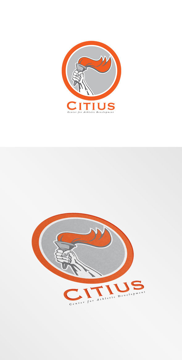 Citius Athletic Development Center L, a Branding & Logo Template by ...