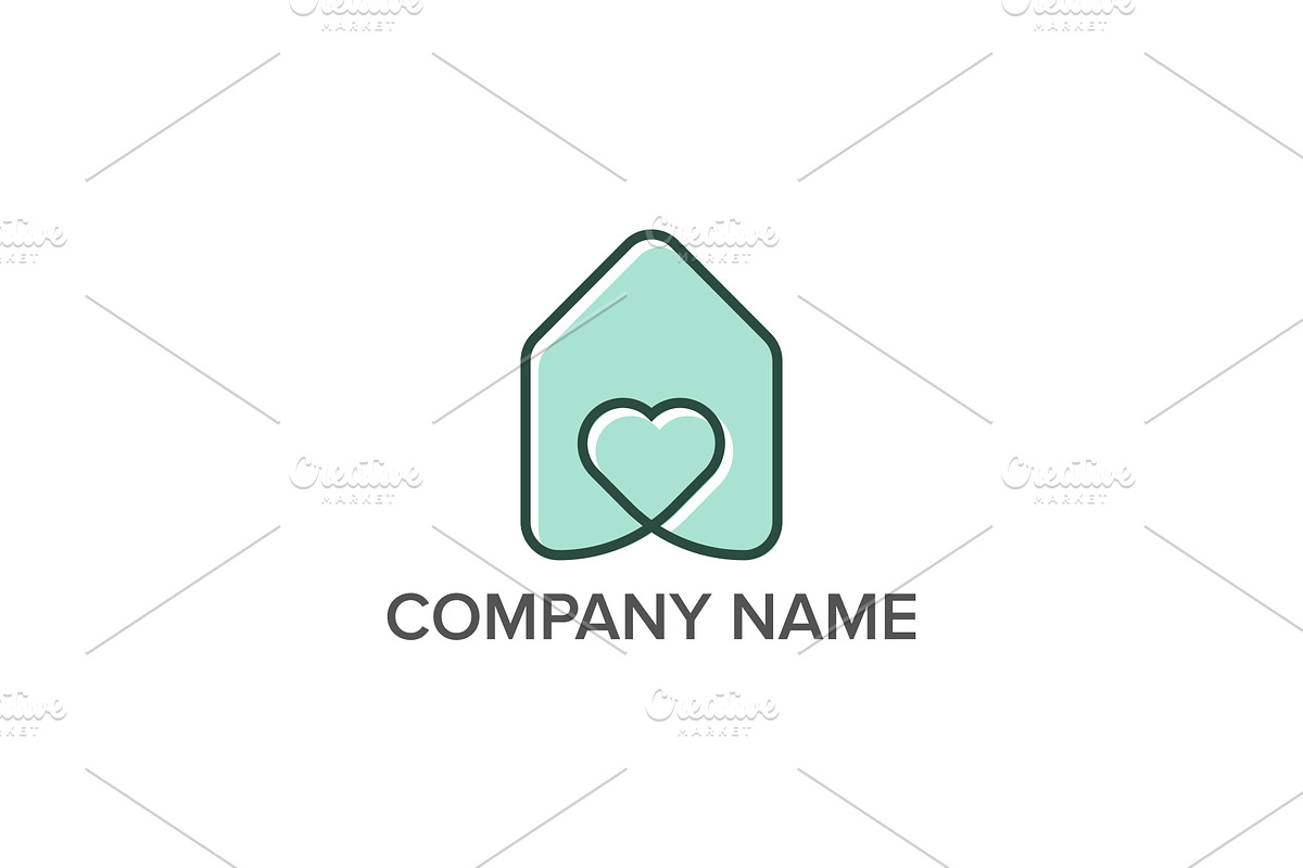 Home logo design, a Branding & Logo Template by GranzCreative