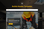 Build Header PSD Template, a Landing Page Template by VictorThemes