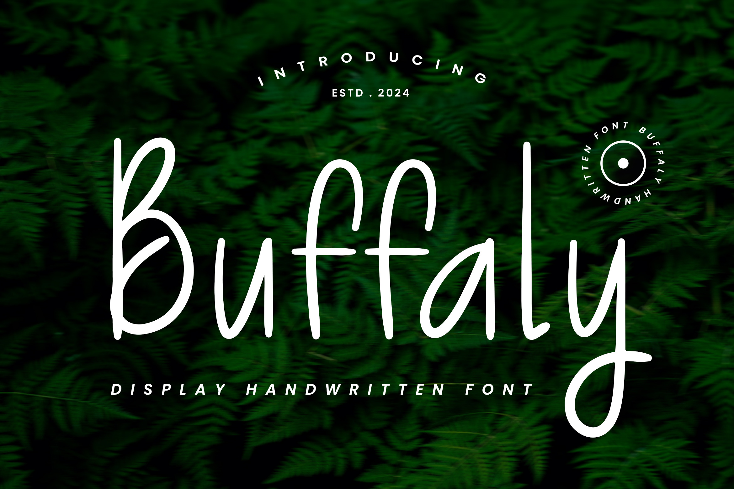 Buffaly - Handwritten Font, a Handwritten Font by ENATIVE