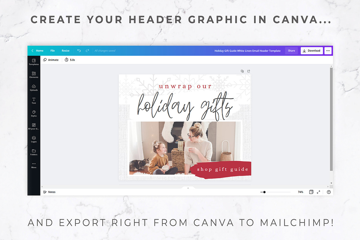Canva & Mailchimp Template | Holiday, an Email Template by Thirty One ...