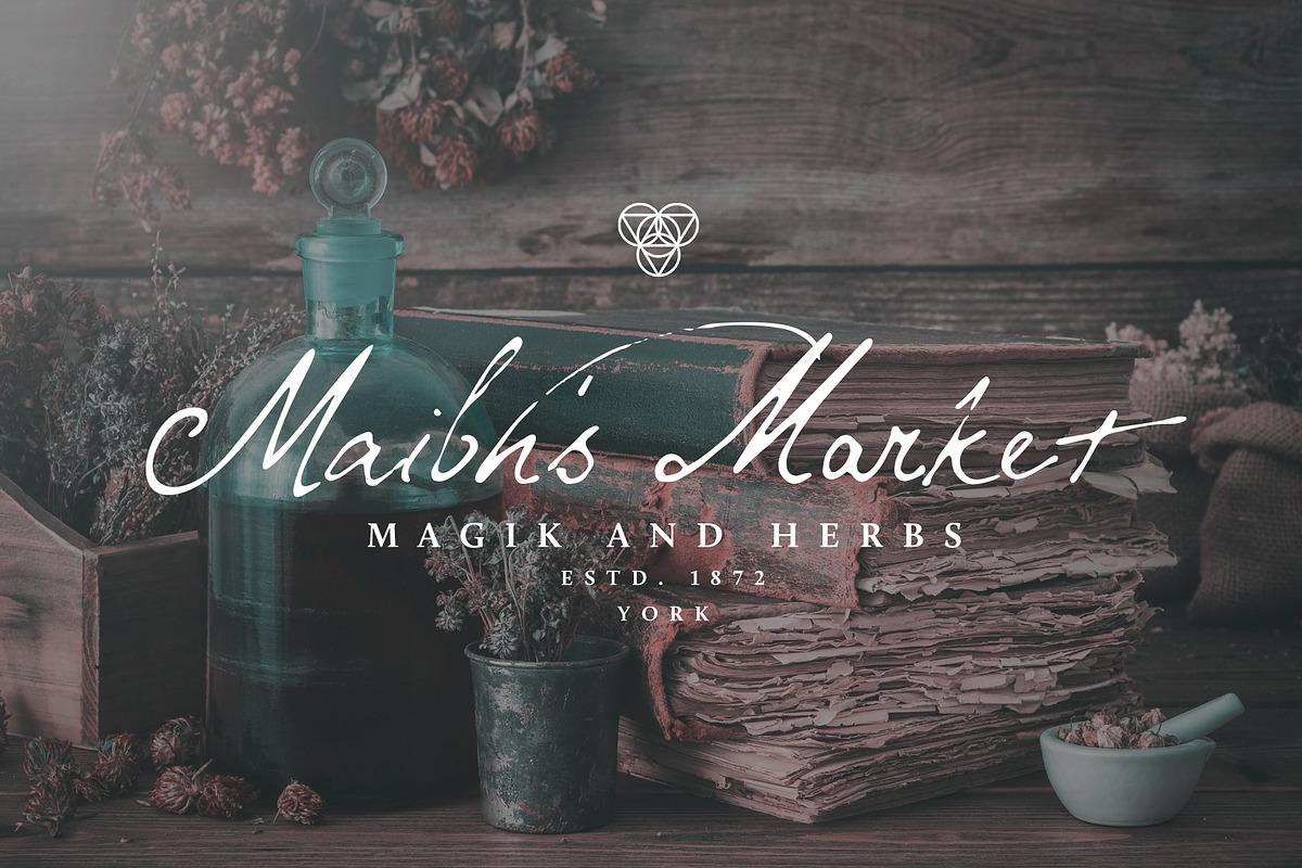 Mythshire vintage inapired font