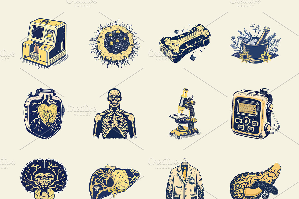 Vintage Medical illustrations
