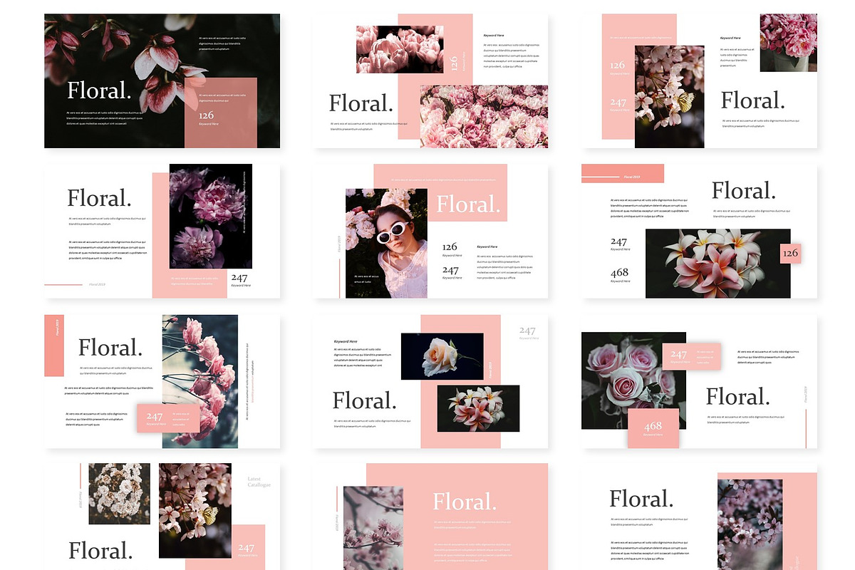 Floral - Google Slides Template, a Presentation Template by AQR Studio