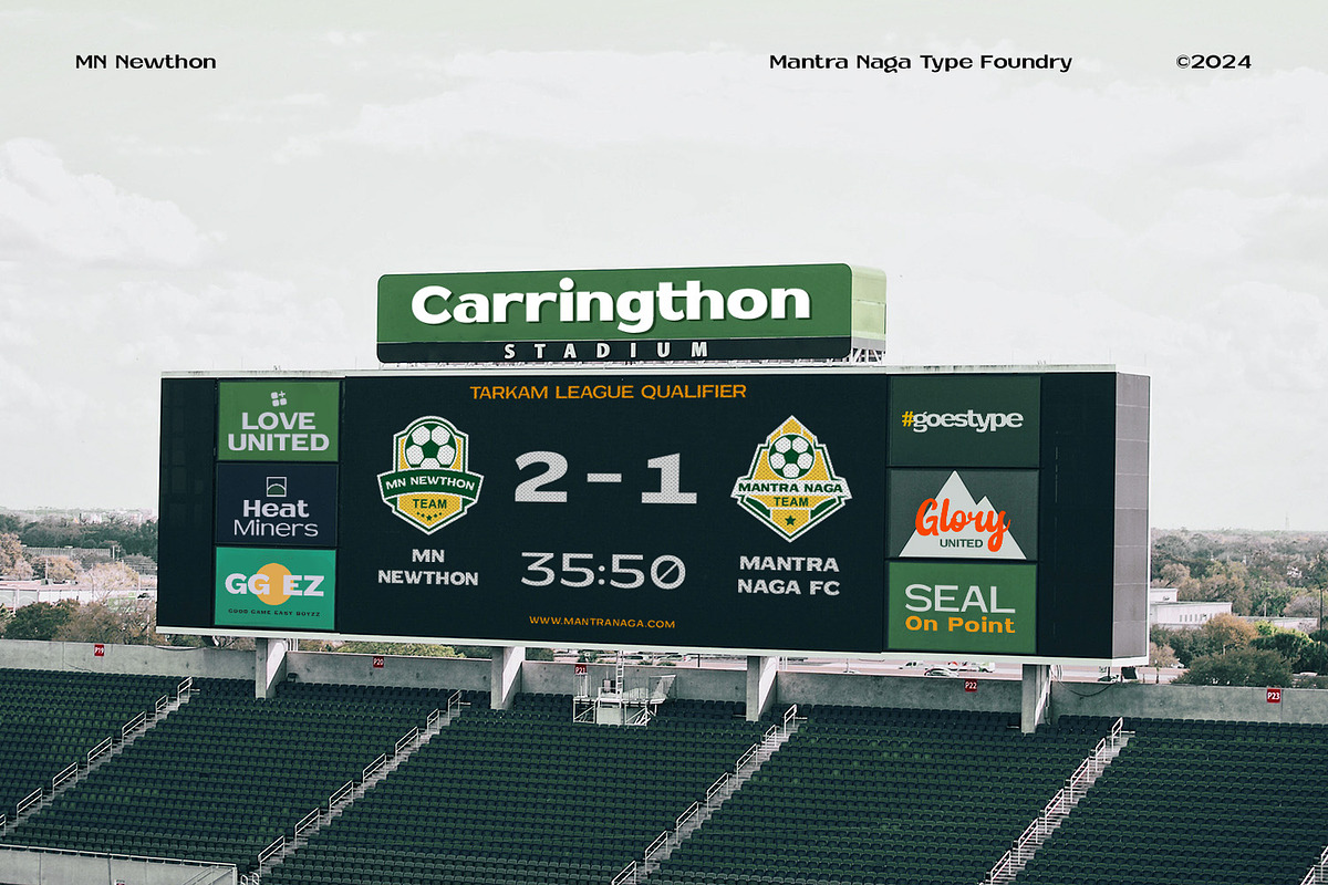 MN Newthon - Versatile Variable Font