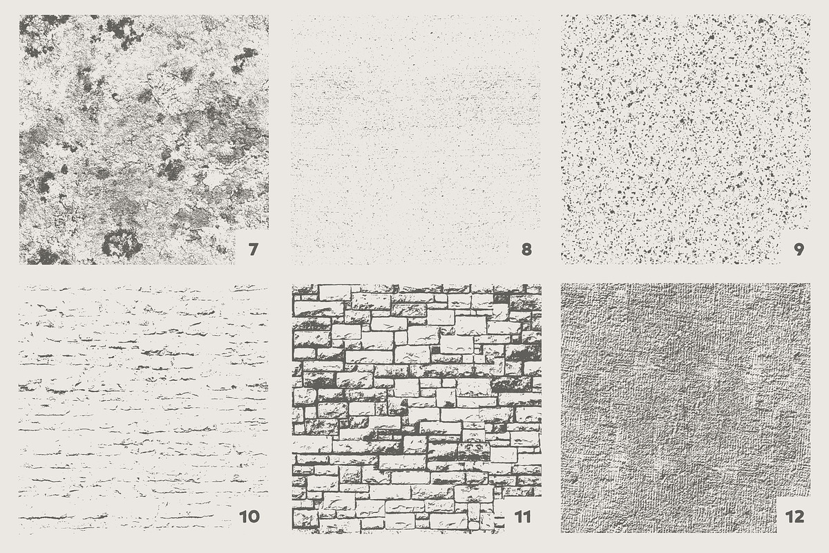 24 Seamless Stone Textures, a Texture Graphic by Enth Design