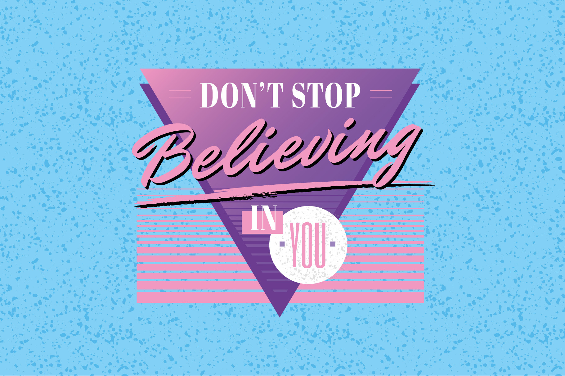 1980s Retro Logo Design Template, an Object Graphic by Wingsart Studio